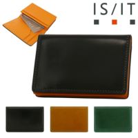 イズイット 名刺入れ バトックス 本革 メンズ 987602│ISIT IS/IT