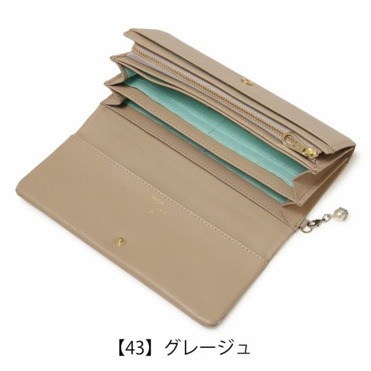 ランバンオンブルー 長財布 かぶせ レディース 本革 セシル ランバンオンブルー 長財布 かぶせ レディース 本革 セシル