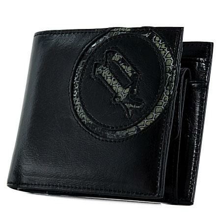 POLICE ポリス EVEN 二つ折り財布 PA5502 （0512） ブラック